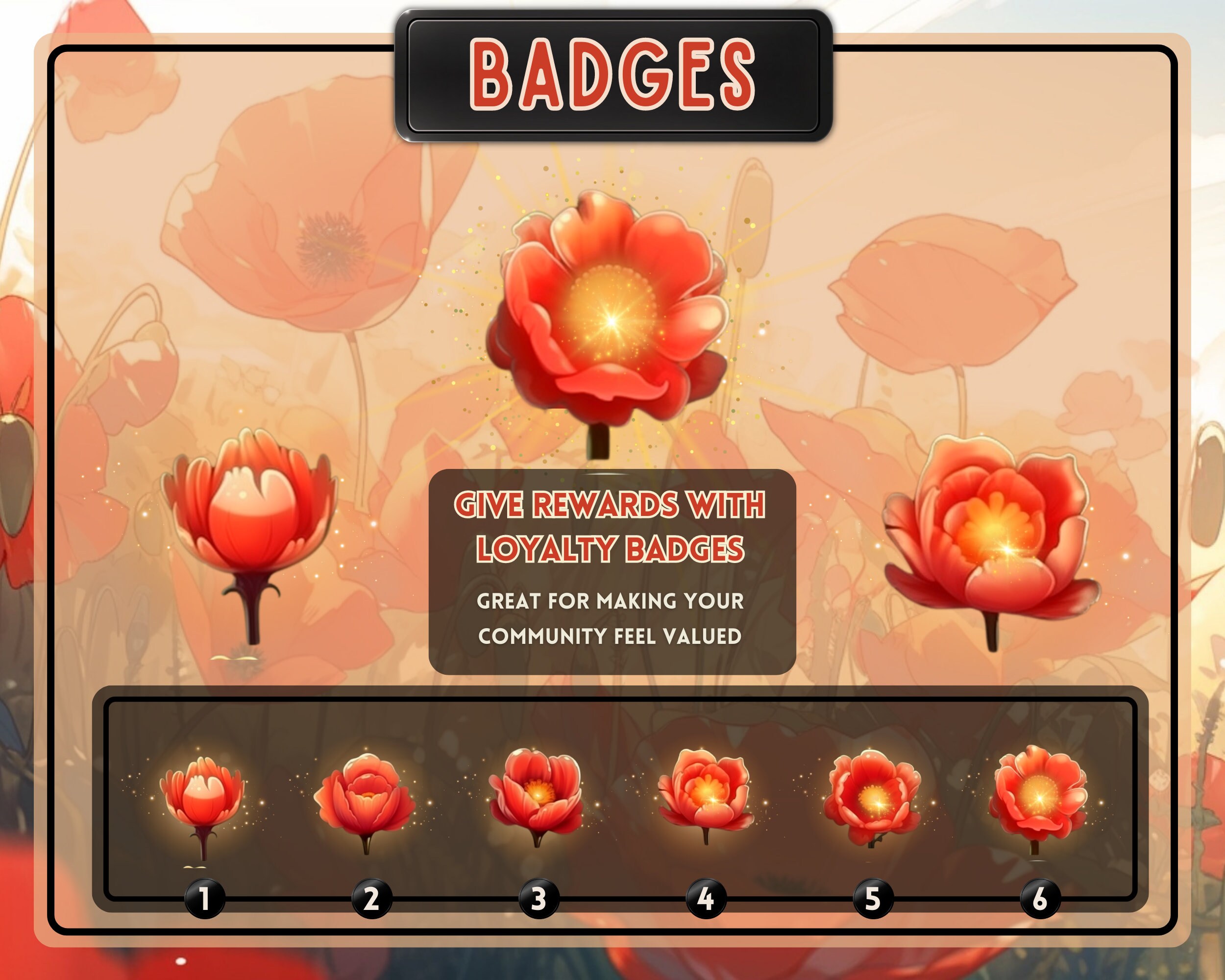 ULTIMATE ~poppy~ Streaming Bundle / Twitch Streamer Overlays, Frames ...