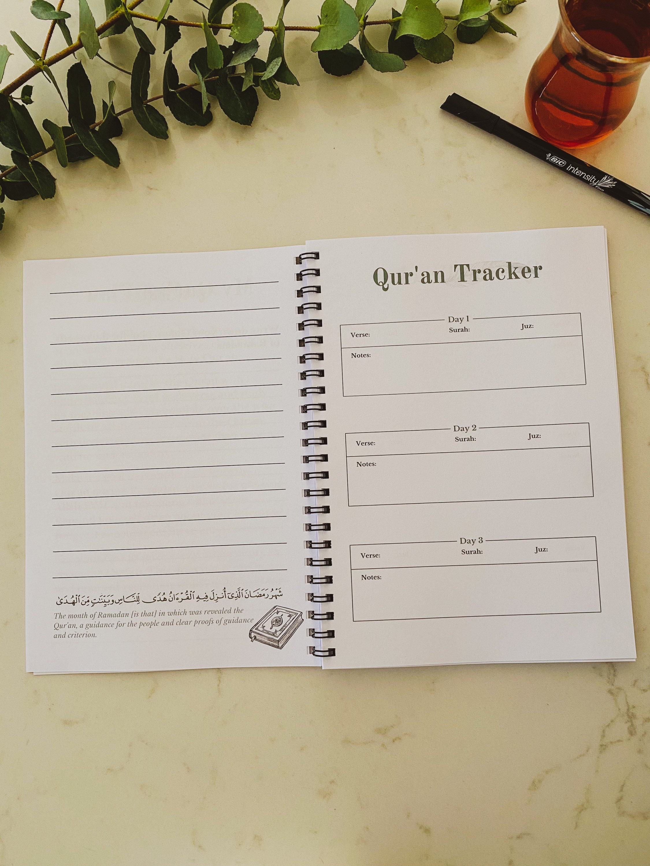 Ramadan Planner Ramadan Journal Islamic Gift Quran Tracker Prayer ...