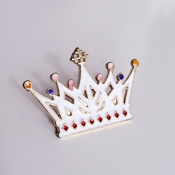 Crown Lapel Pin - Etsy