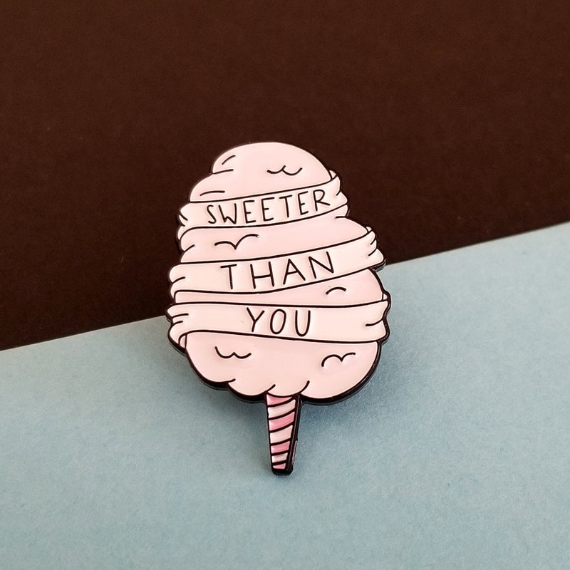 Candy Enamel Pin - Etsy