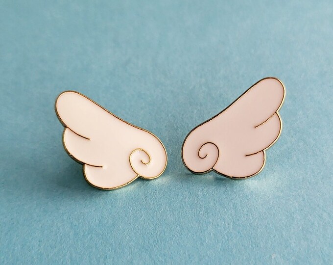 Angel Wings Enamel Pins, Angel Wings, Wings Pin, Cute Lapel Pin ...
