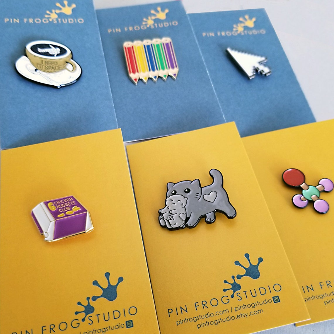 Moth Enamel Pin Lunar Moth Enamel Pins Blue Lapel Pins Moth - Etsy