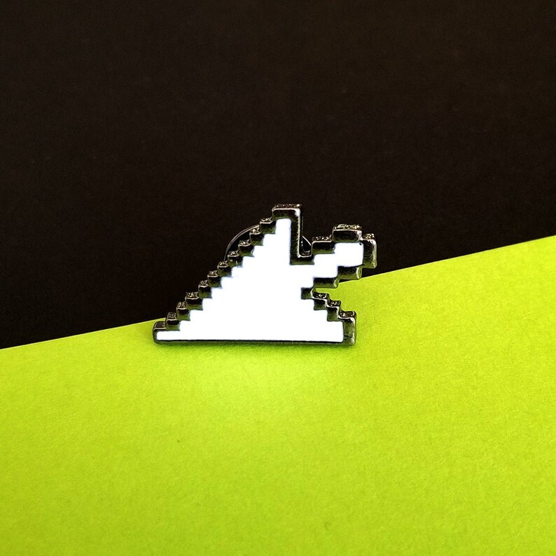 Arrow Cursor Enamel Pin Designer Enamel Pins for Backpacks | Etsy