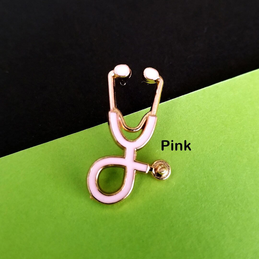 Stethoscope Enamel Pin Doctor Stethoscope Enamel Pin Gift for - Etsy