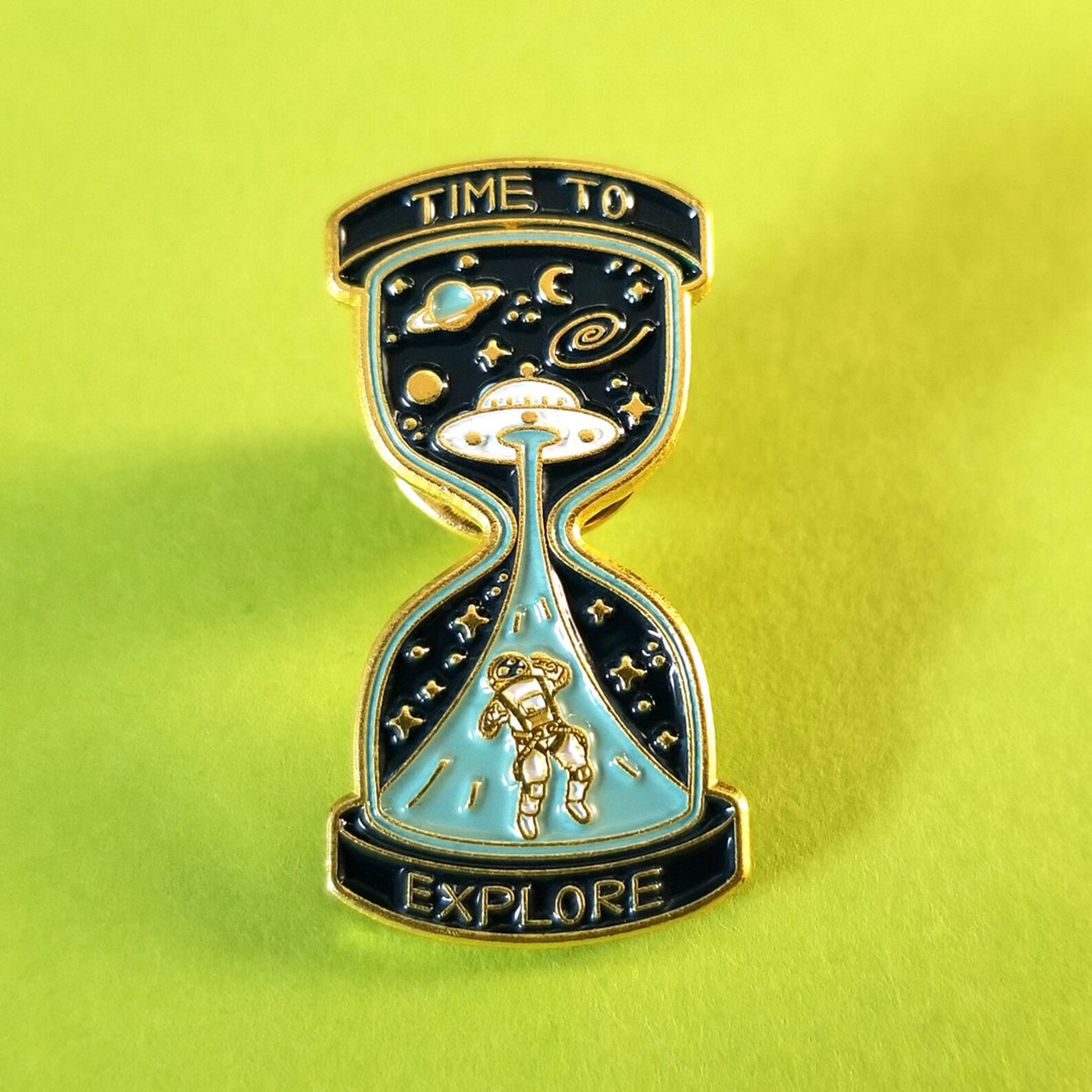Astronaut Enamel Pin Astronaut Space Lapel Pins Space - Etsy