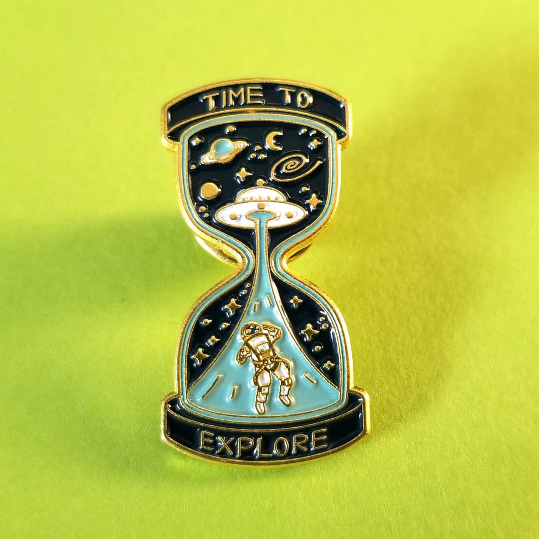 Astronaut Enamel Pin Astronaut Space Lapel Pins Space - Etsy