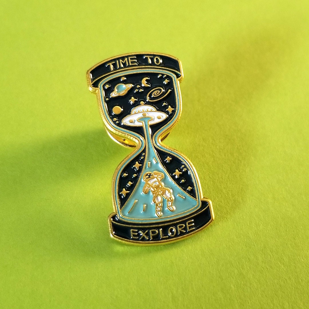 Astronaut Enamel Pin Astronaut Space Lapel Pins Space - Etsy