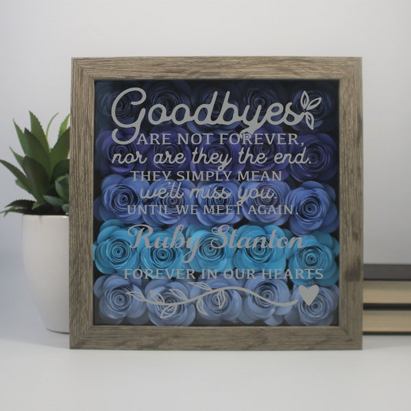 Shadow Box Memorial - Etsy