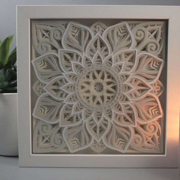 12x12 Mandala Frame - Etsy