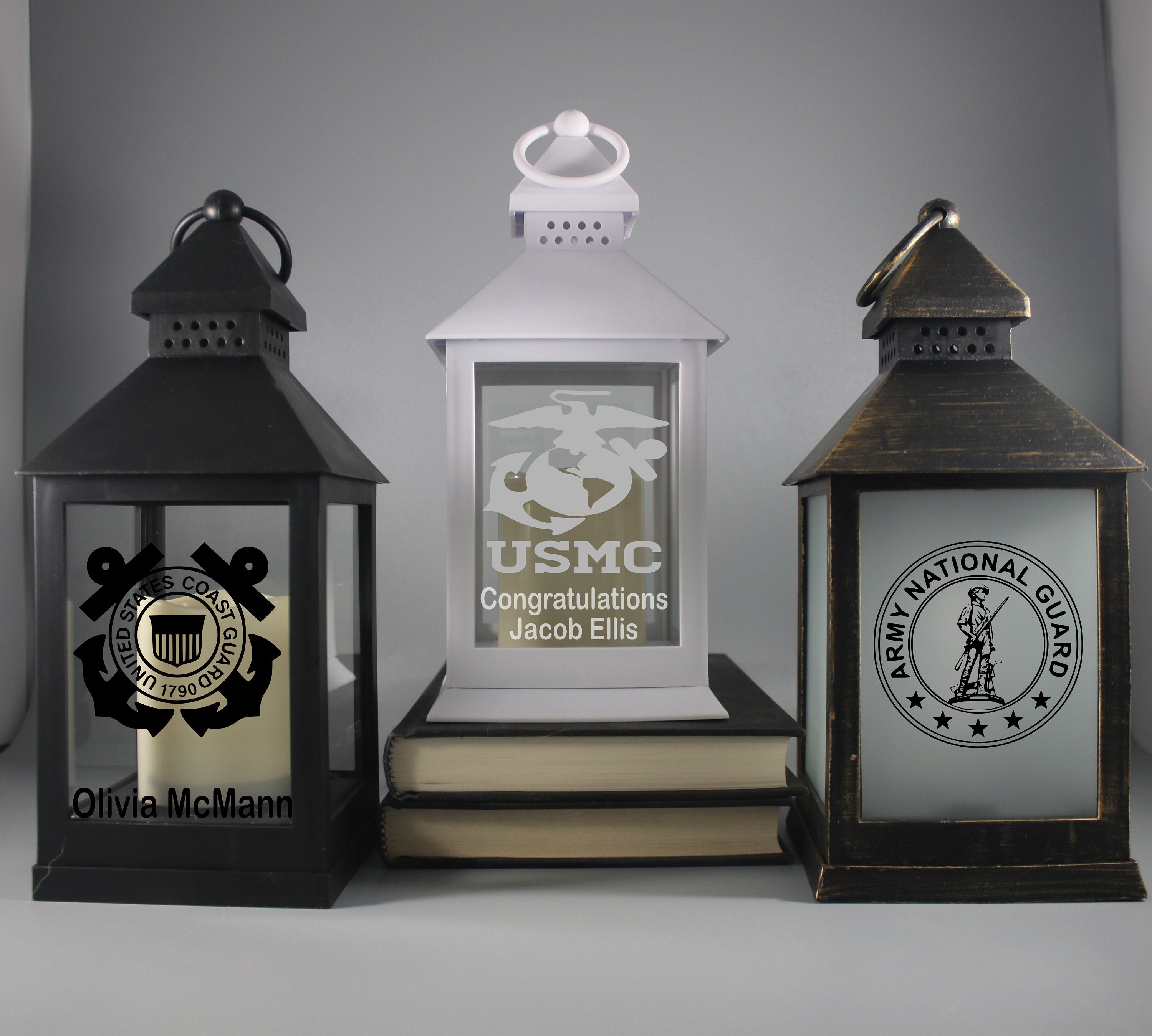 Military Lantern, Military Gift, Military Retirement Gift, Serviceman ...