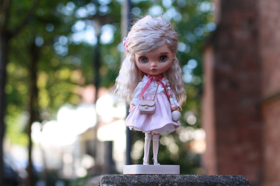 OOAK Blythe TBL Custom Doll: Goats Hair, Handmade Outfit - Etsy