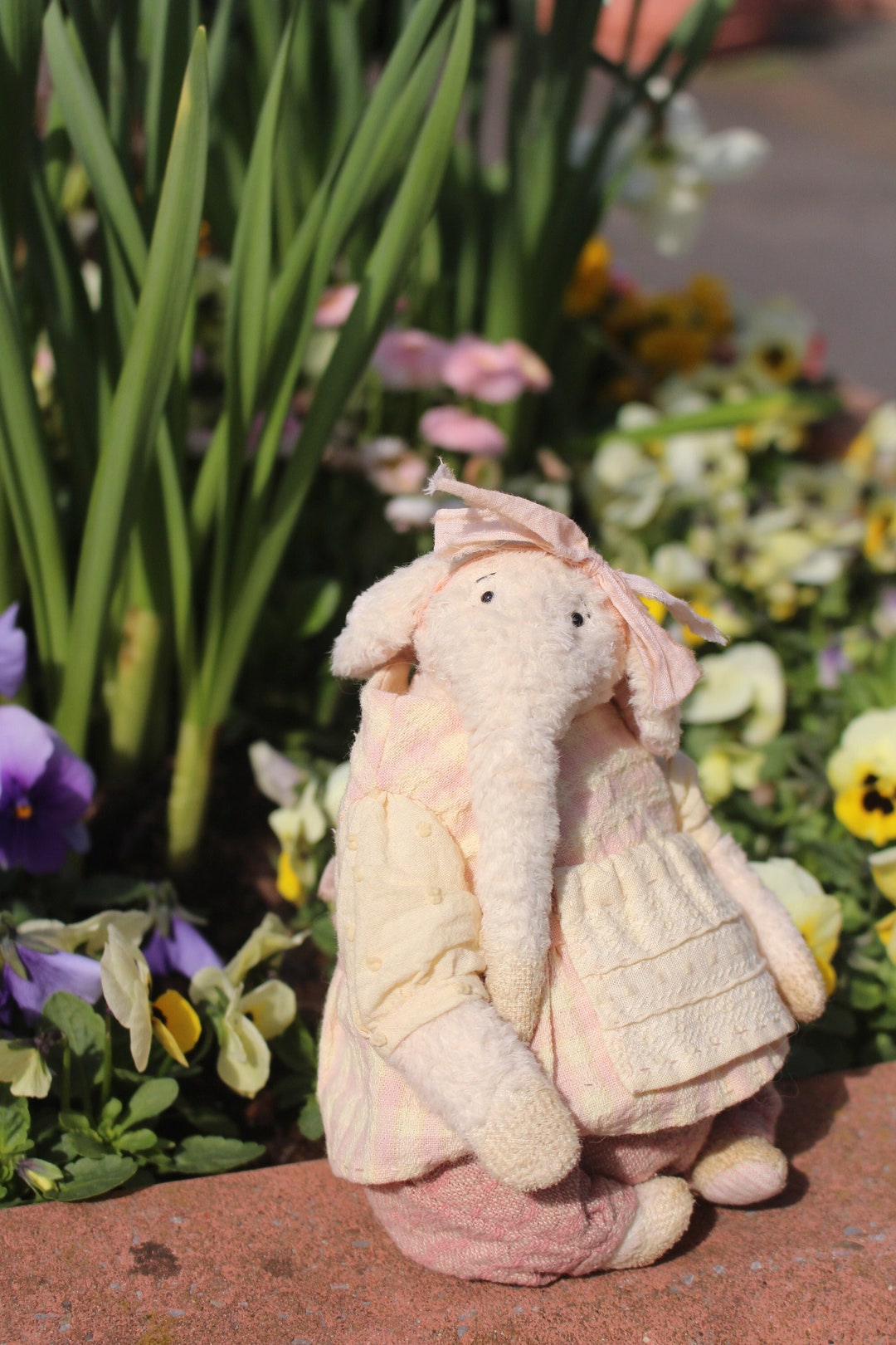 Teddy Elephant Plushies Collectible Toy, Stuffed Animals, Handmade ...