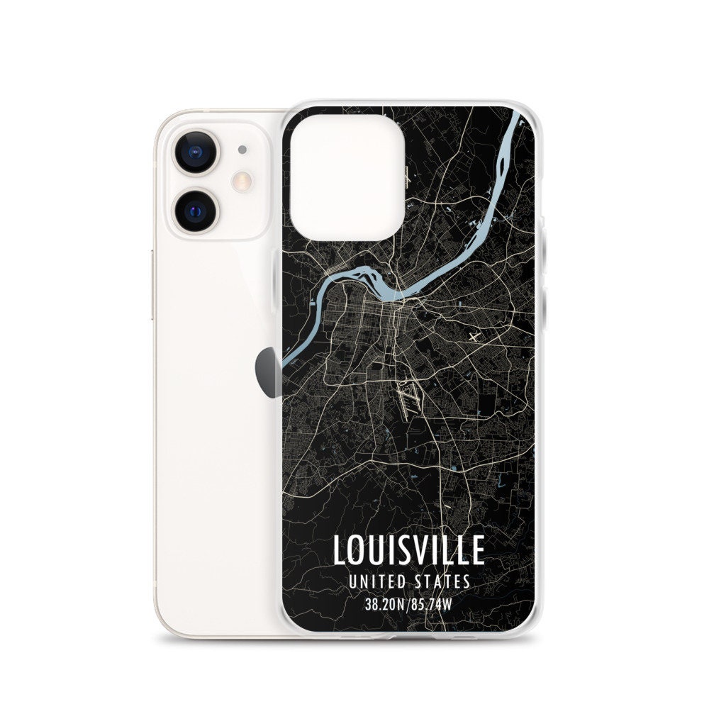 Louisville Kentucky City Map iPhone Case iPhone 13 iPhone - Etsy