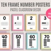 2D Shapes Poster Set | Pastel Classroom Decor | Printable Shape Posters ...