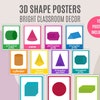 Surface Area Formula Posters | Set of 8 Posters | Geometry Posters ...