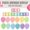 Pastel Math Symbols | Math Operations Posters | Educational Wall Art ...