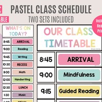 Pastel Classroom Labels Editable Class Labels Pack Name Tags Class ...