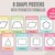 2D Shapes Poster Set Pastel Classroom Decor Printable Shape Posters ...
