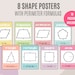 Pastel Math Symbols Math Operations Posters Educational Wall Art ...