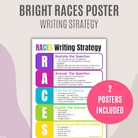 RACE /RACES Anchor Chart- Editable in Canva - Etsy
