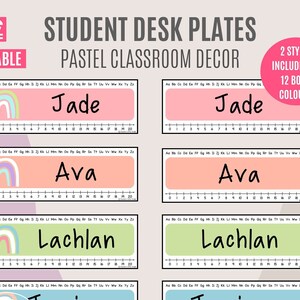 Growth Mindset Posters Boho Rainbow Theme Classroom Decor Classroom ...