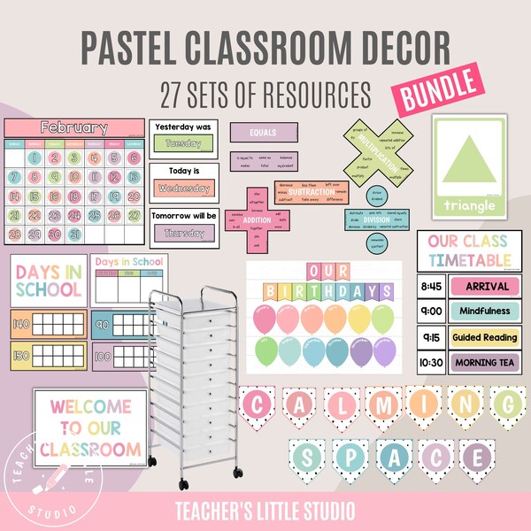 Calm Classroom Decor - Etsy