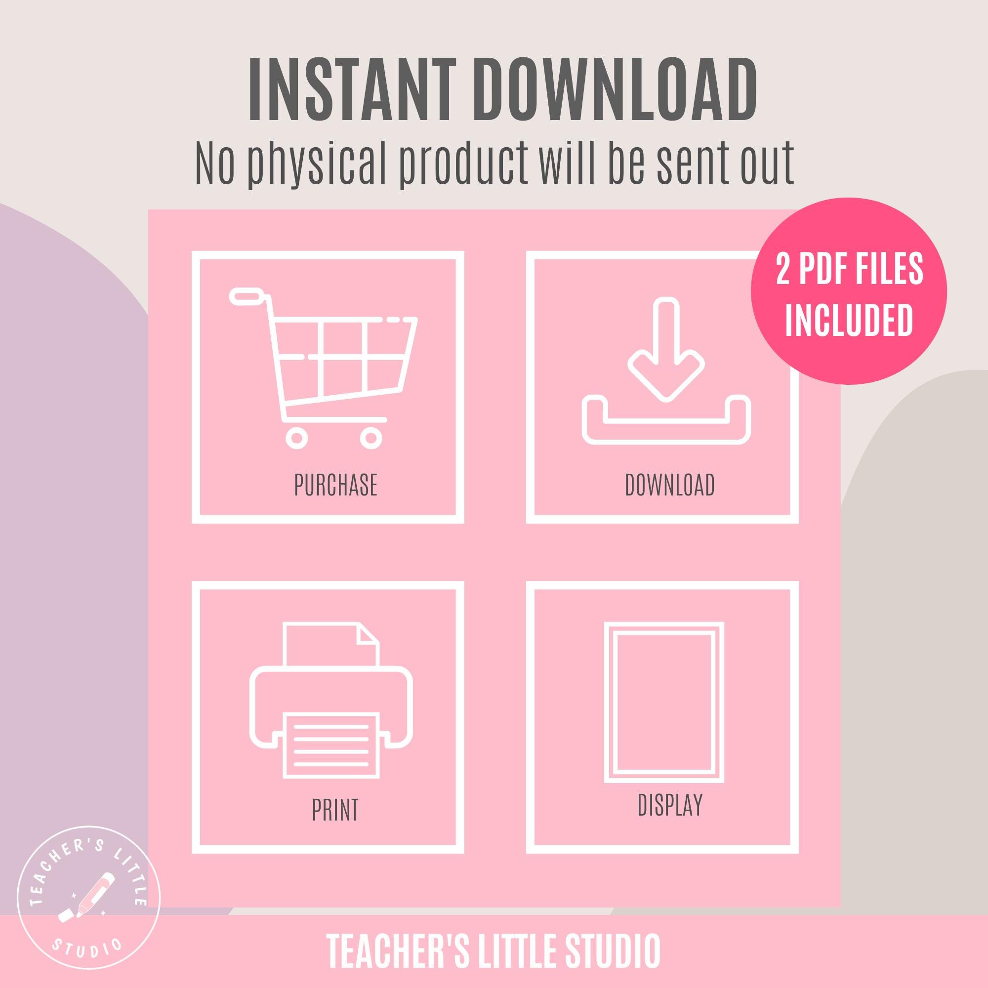Parts of Speech Posters | Boho Classroom Decor | Educational Posters ...