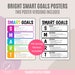SMART Goals Posters | S.M.A.R.T Goal Setting | SMART Goal Worksheet ...