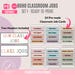 Boho Classroom Jobs Display | Editable Powerpoint and Canva | Ready-to ...
