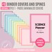 Pastel Binder Covers and Spines Pastel Rainbow Binder Labels Editable ...