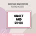Onset and Rime Posters | Rhyming Words | Educational Resources ...