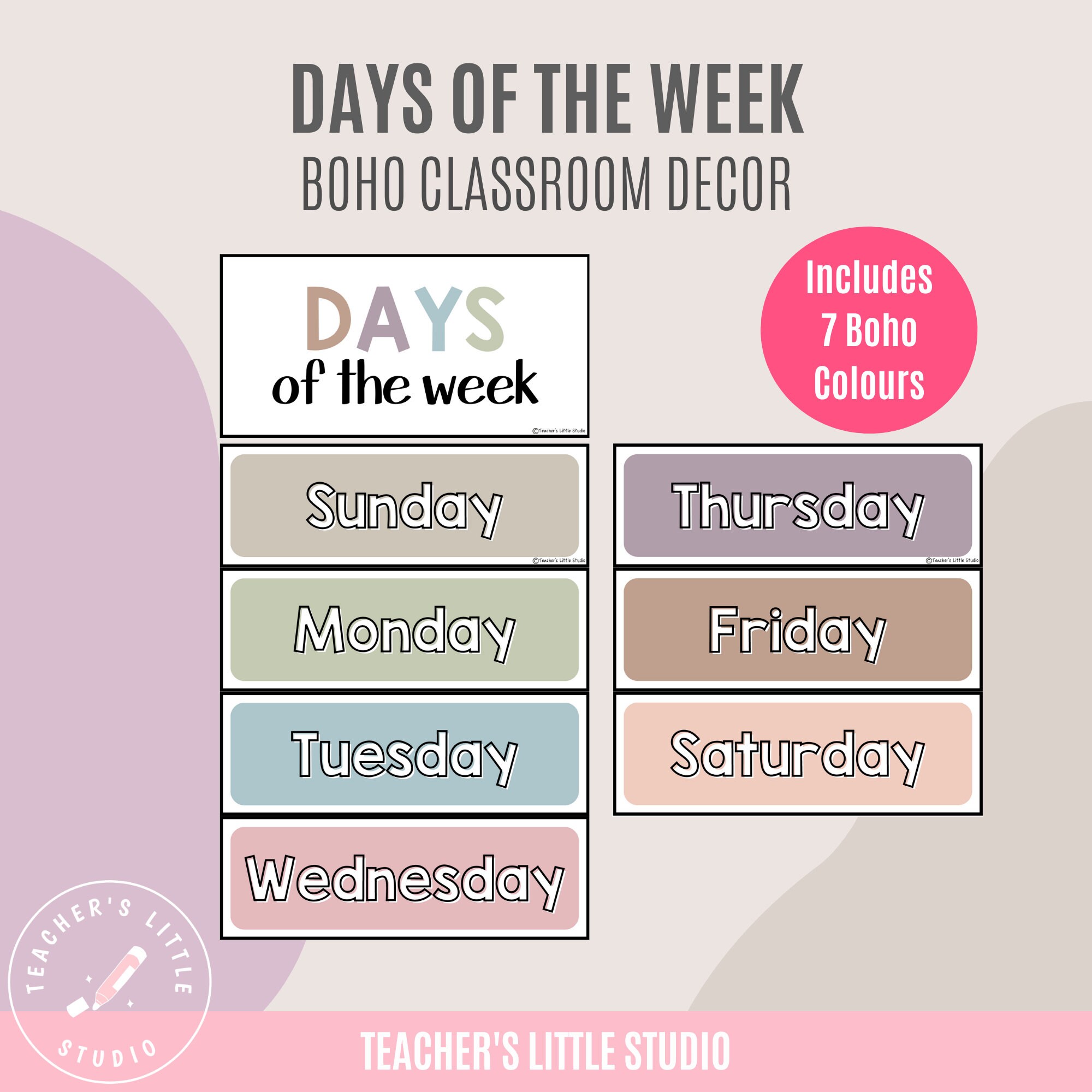 Days of the Week | Months of the Year | Classroom Display Posters ...