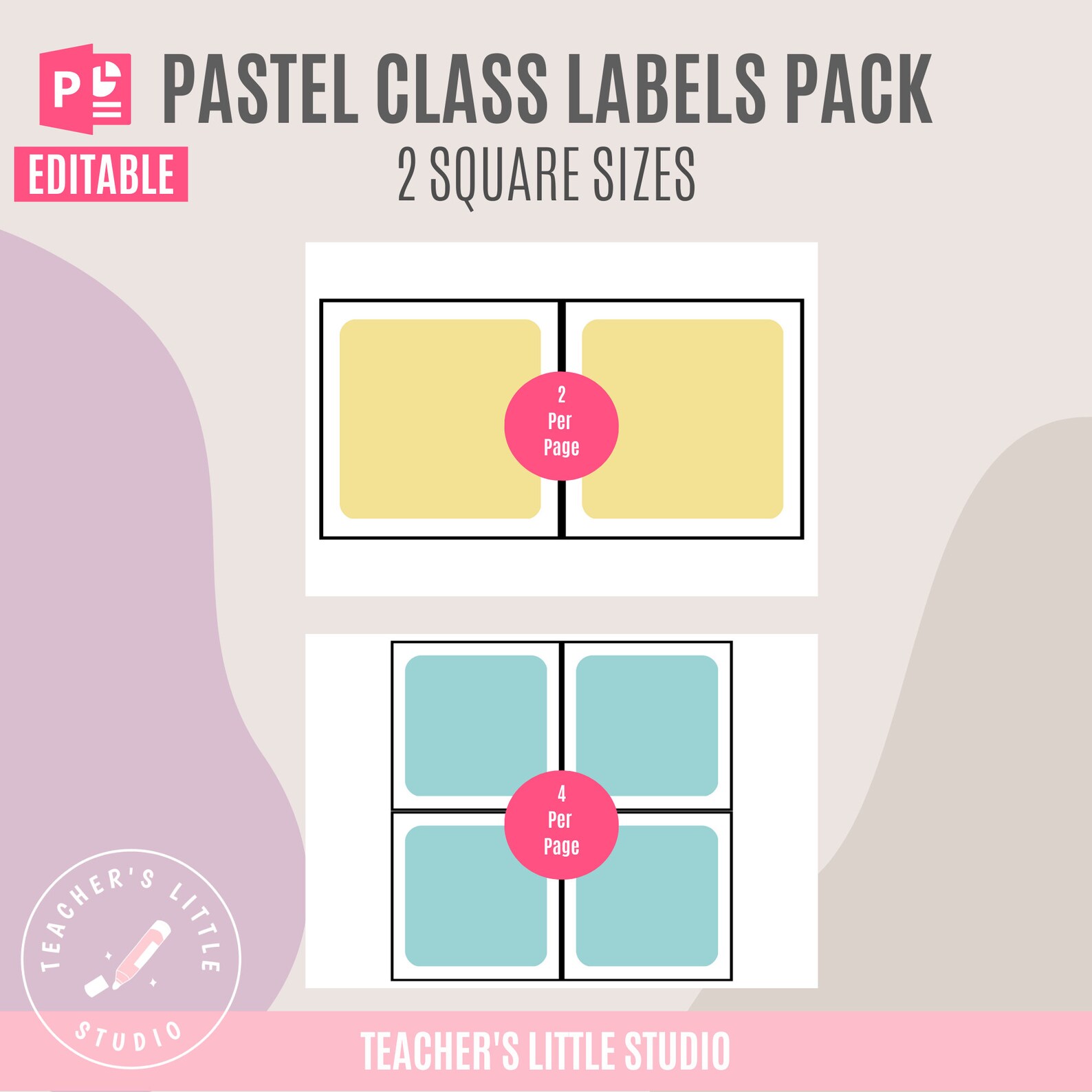 Pastel Classroom Labels | Editable Class Labels Pack | Name Tags ...