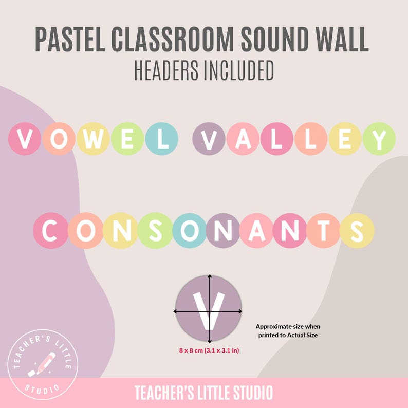 Science of Reading Sound Wall Posters | Vowel Valley and Consonant ...
