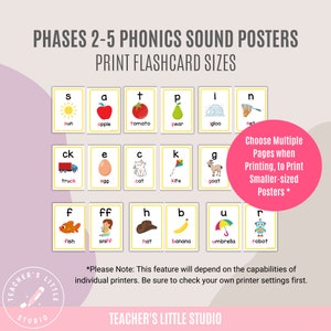 Phonics Posters | Phase 2, 3, 4, 5 Phonics Cards | Alphabet Posters ...