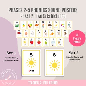 Phonics Posters | Phase 2, 3, 4, 5 Phonics Cards | Alphabet Posters ...
