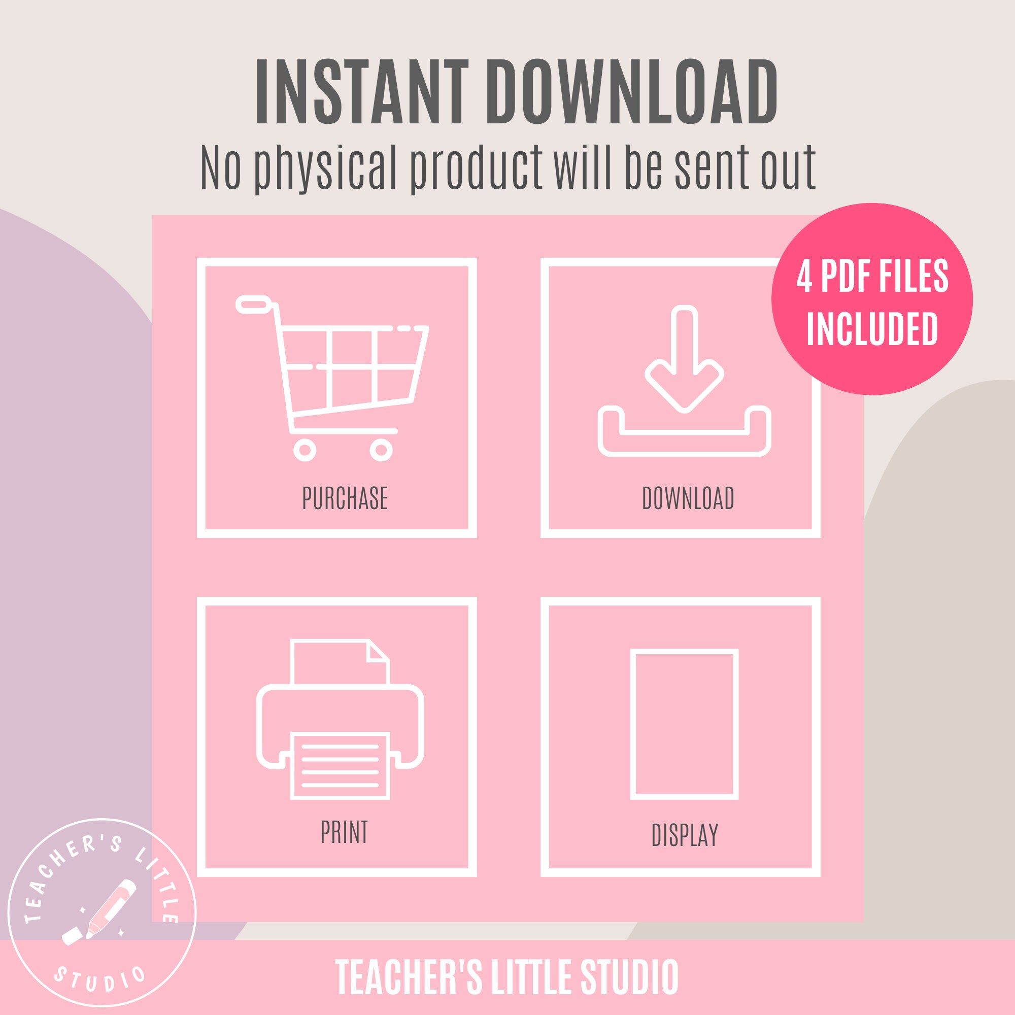 3D Shape Poster Sets With Properties Printable Shape Posters With ...