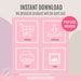 2D Shape Poster Bundle 2 Pack | Shape Poster Sets With Formulas for ...