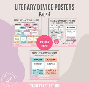 Pastel English Posters Bundle | Punctuation | Parts of Speech ...