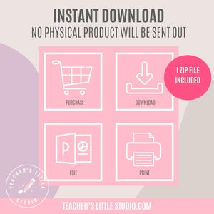 Pastel Classroom Decor BUNDLE | Calming Classroom Decor | Printable and ...