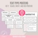 Text Type Posters | English Educational Printables | English Writing ...