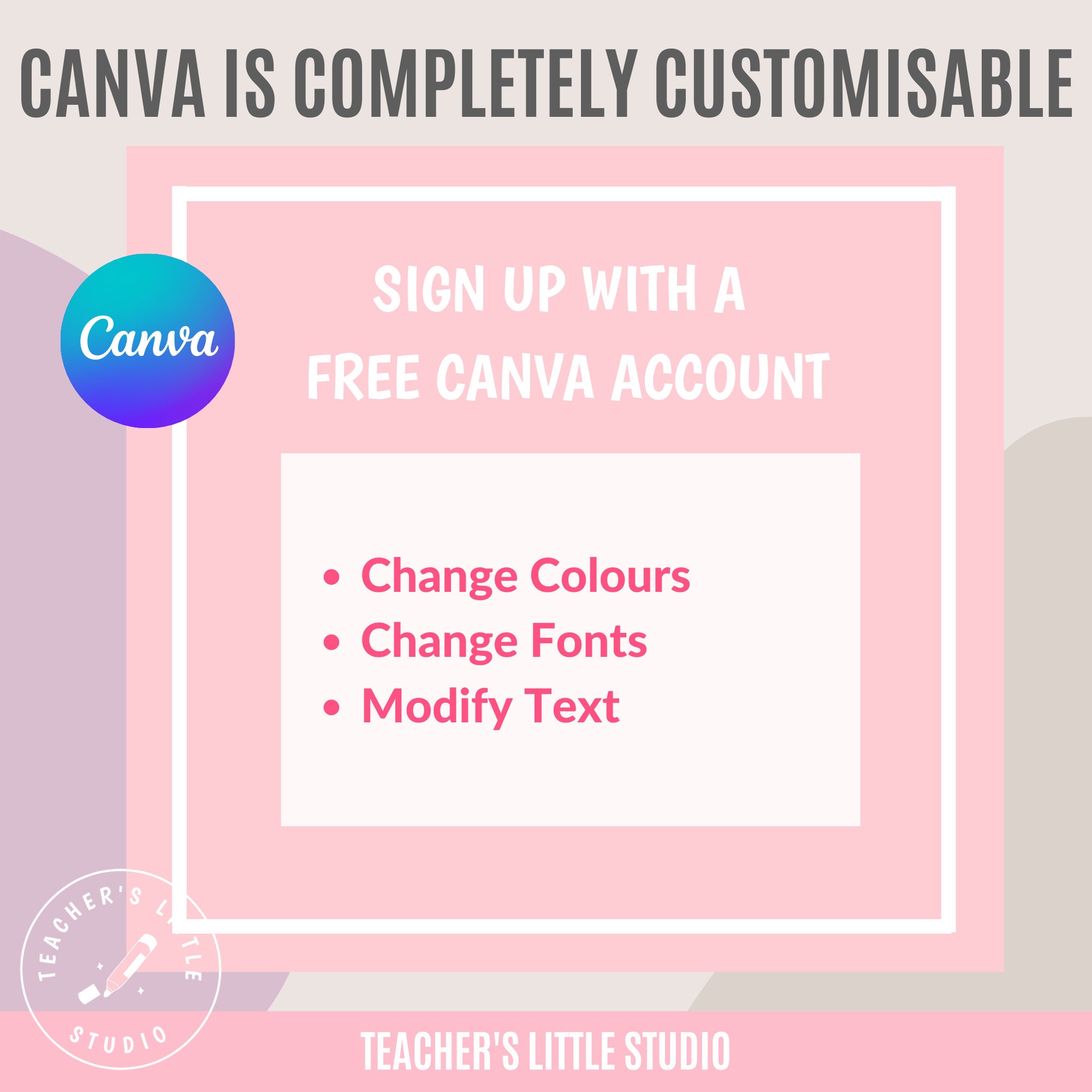Editable Classroom Labels | Canva Template | Boho Classroom | Rectangle ...