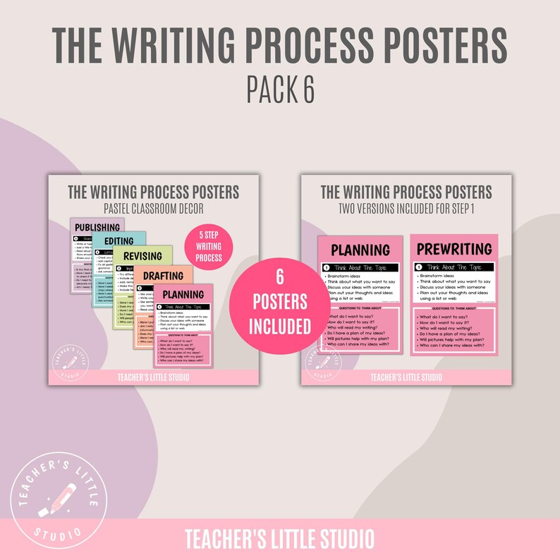 Pastel English Posters Bundle | Punctuation | Parts of Speech ...