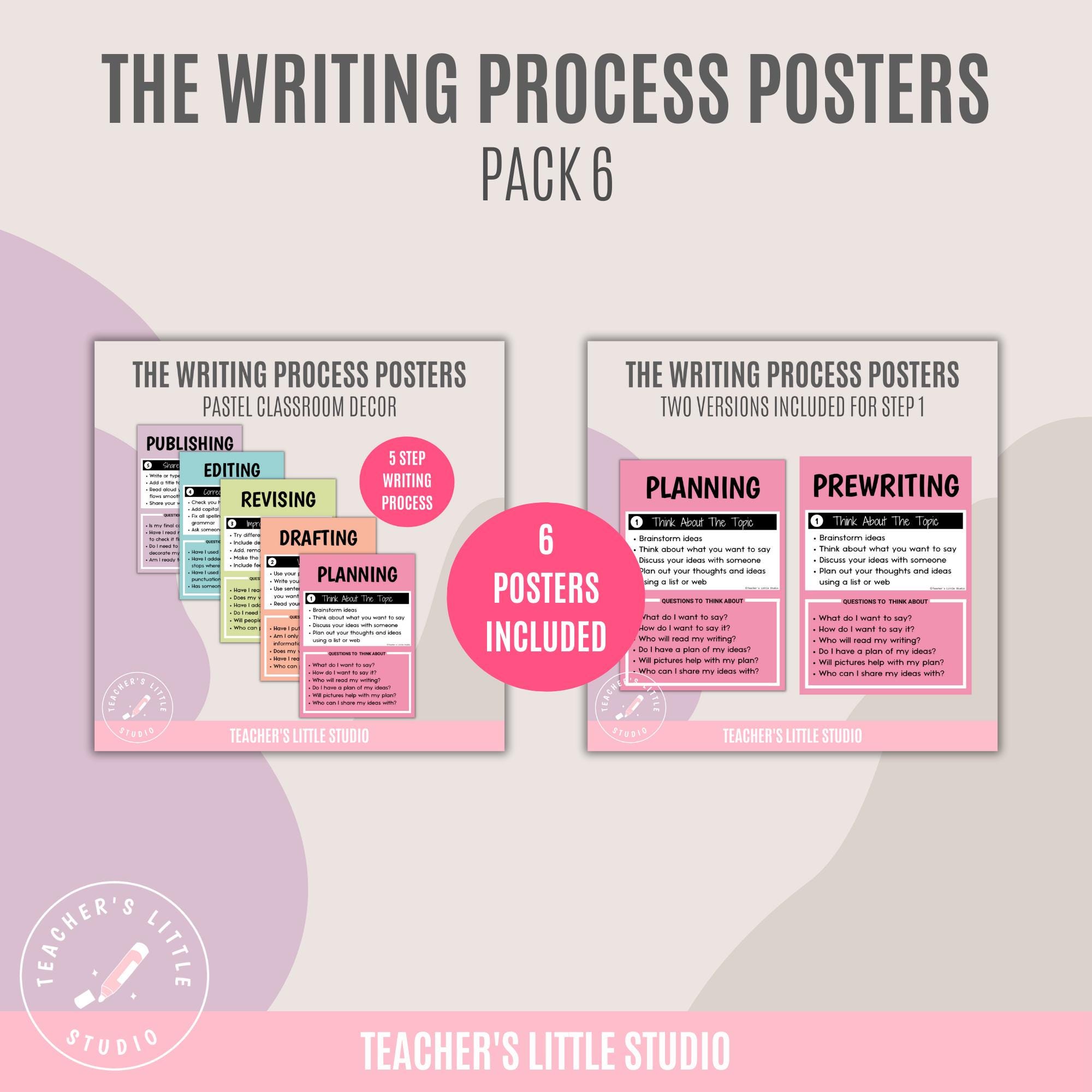 Pastel English Posters Bundle | Punctuation | Parts of Speech ...