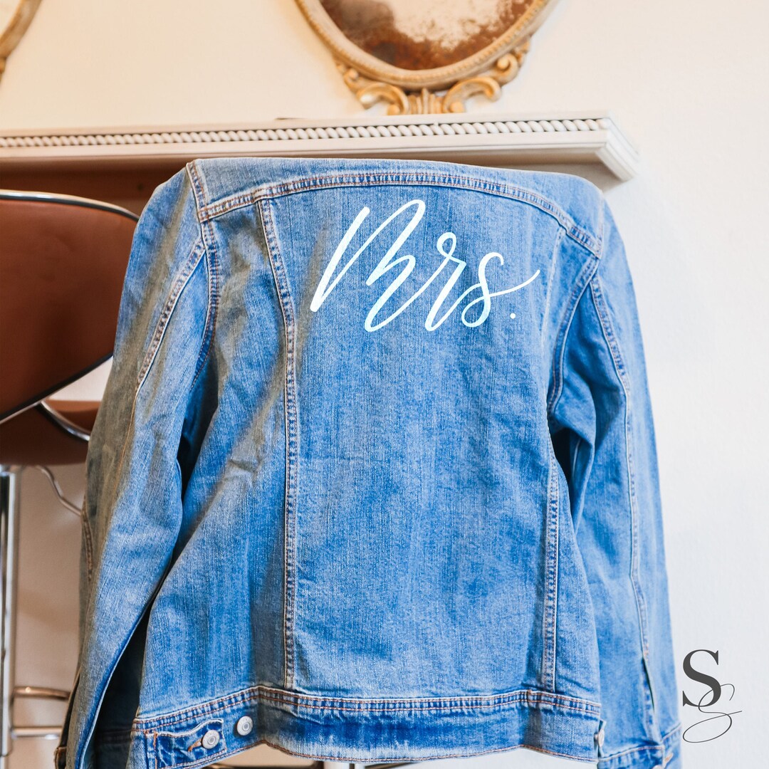 Custom Denim Jacket | Custom Wedding Jacket | Wedding Jean Jacket ...