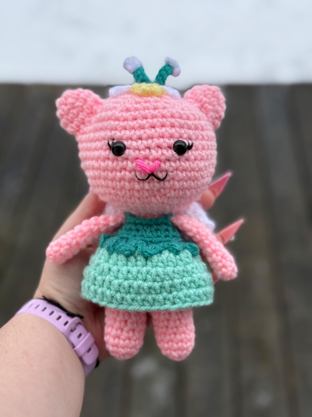 Cat Fairy Plushie | Handmade Fairy | Cat Plushie | Fairy Plushie - Etsy