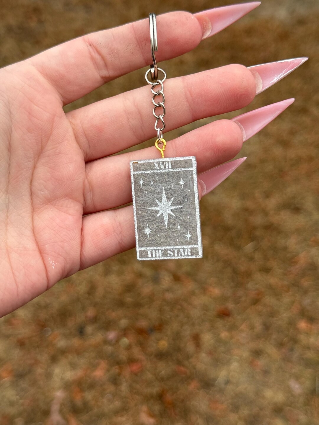 Tarot Card Keychains | the Lovers Keychain | Witchy Keychain | Tarot ...