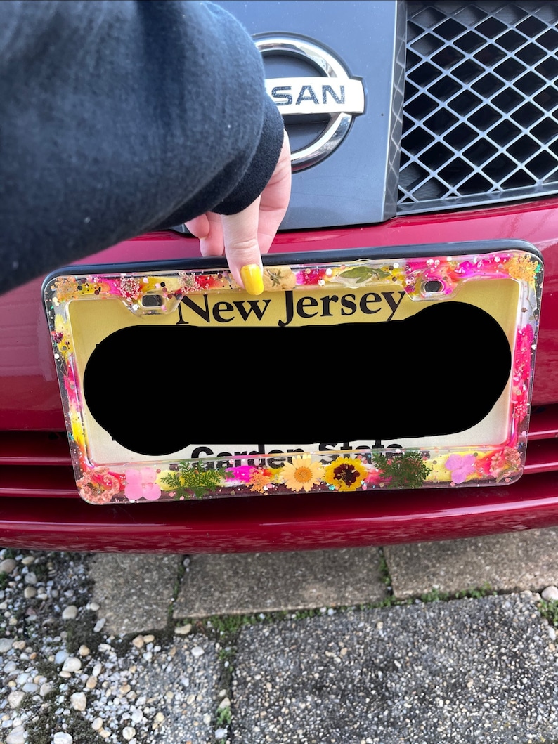 Customizable License Plate Cover License Plate Frame - Etsy