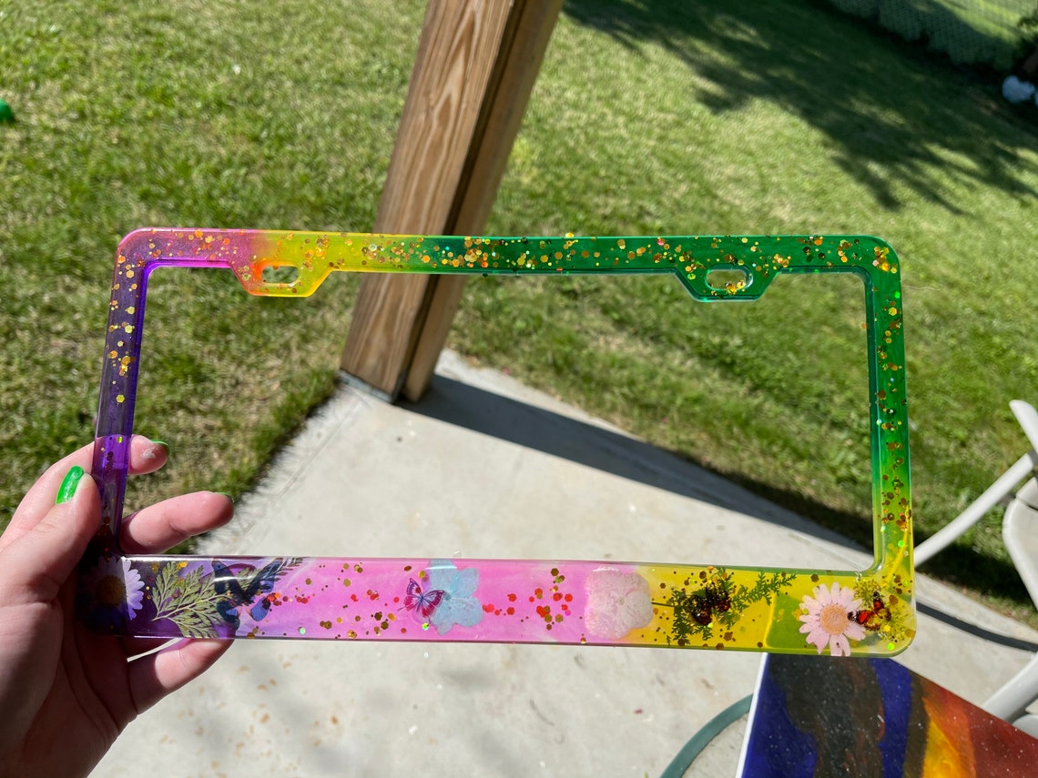 Customizable License Plate Cover license plate frame | Etsy