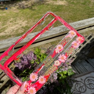 License Plate Frame | Floral License Plate Frame | Boho Plate Frame ...